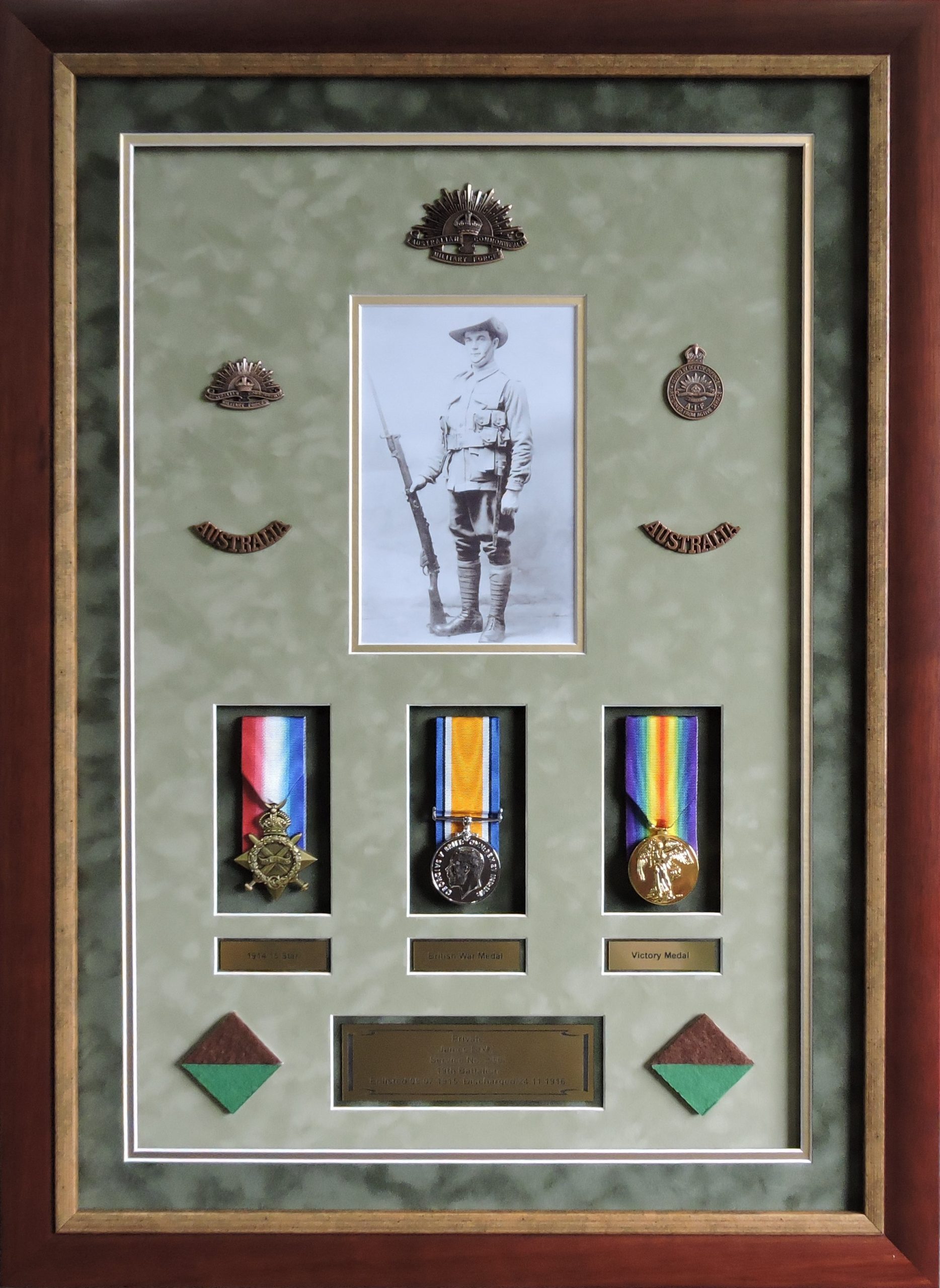 Frame 41 - Lone Pine Medals